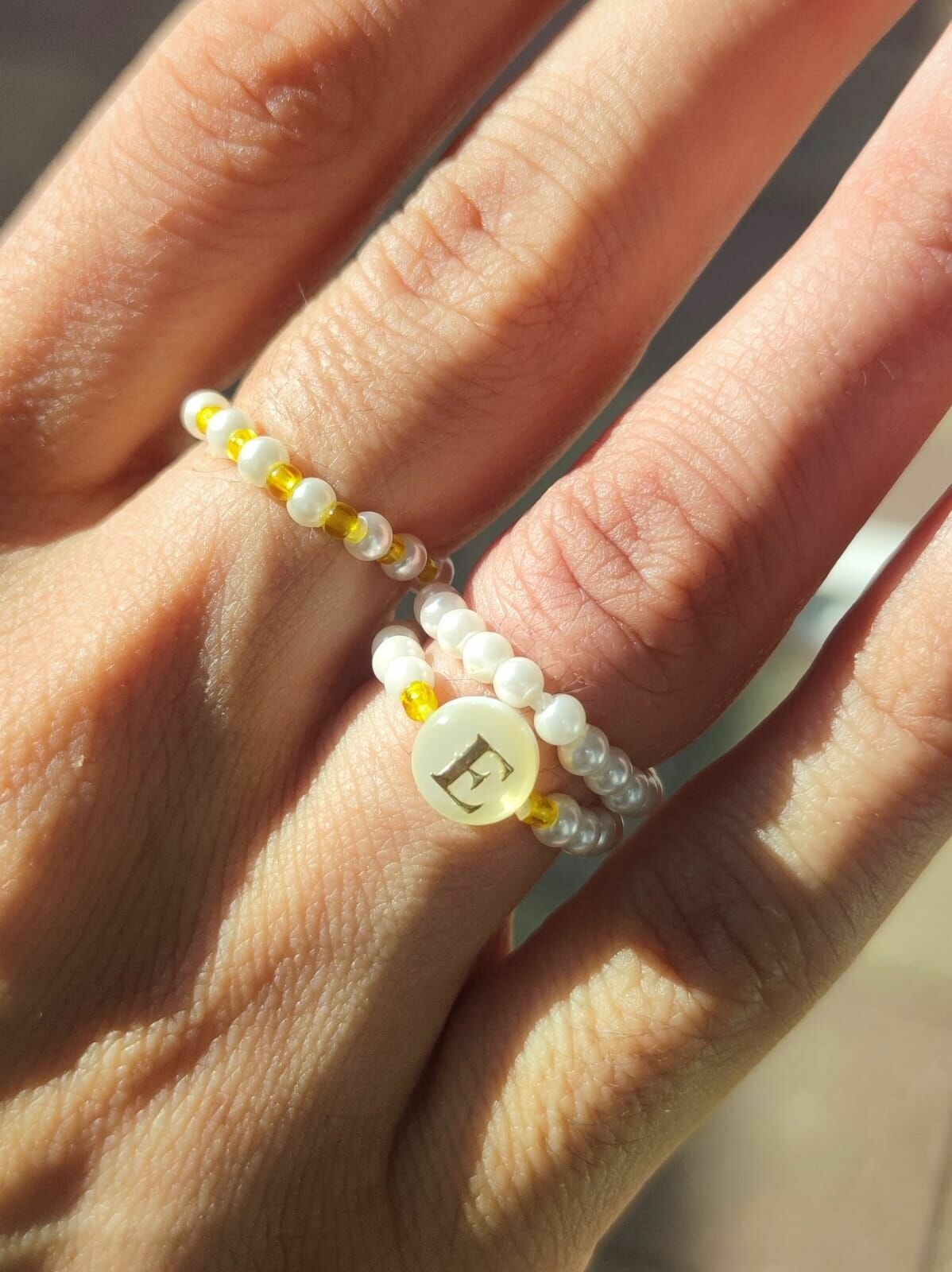 Комплект бижутерии, искусственный камень, бисер