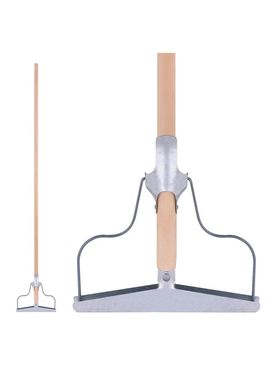 Швабра для пола с металлическим зажимом 120 см