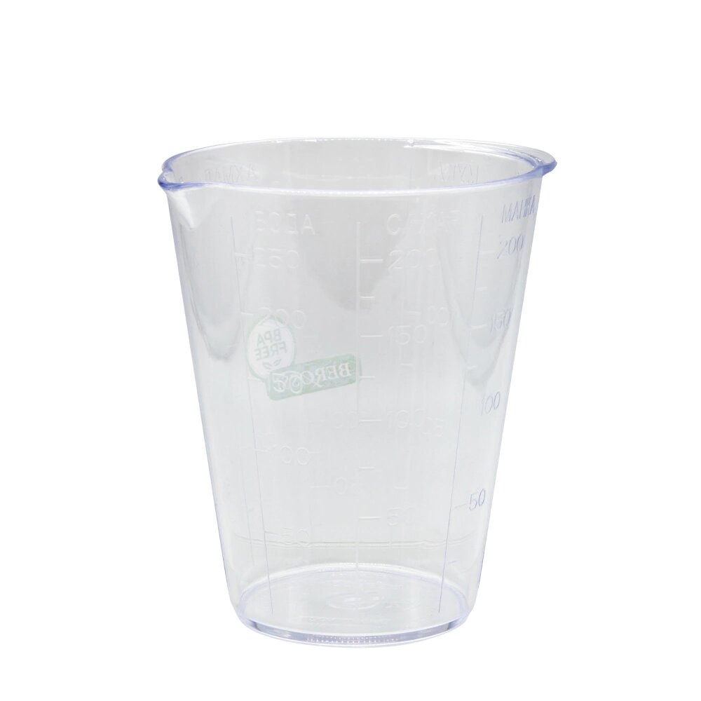 Мерный стакан пластик прозрачный