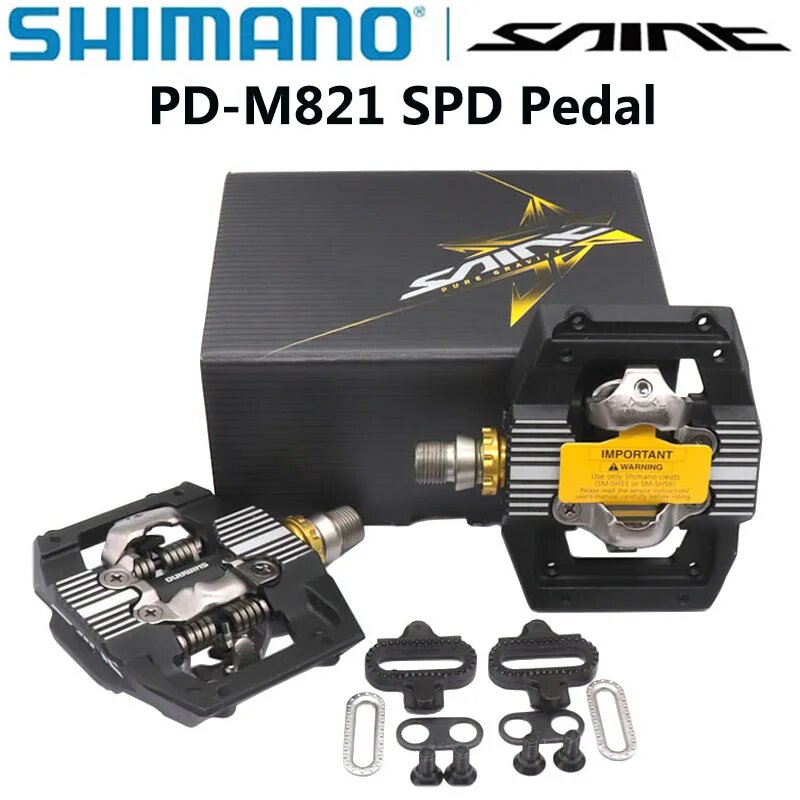 SHIMANO SAINT PD-M821 SPD педали для горных велосипедов