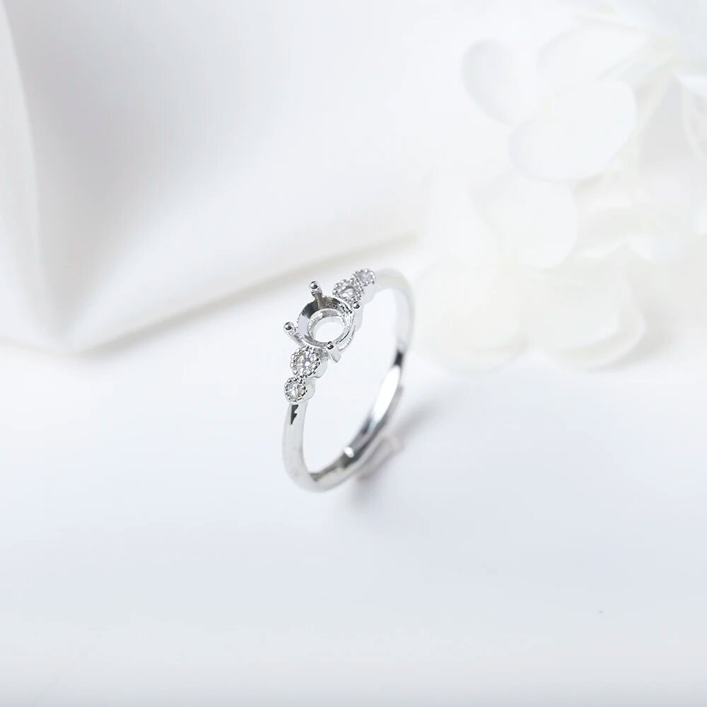 Кольцо-основа Rhodium, регулируемое