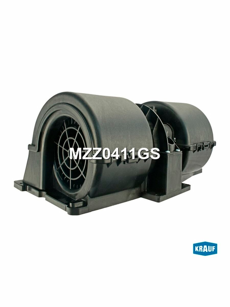 Мотор печки KRAUF MZZ0411GS, для Scania, черный, металл, пластик