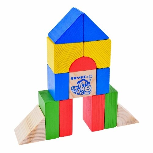 Конструктор Томик Цветной, 14 деталей 6678-14