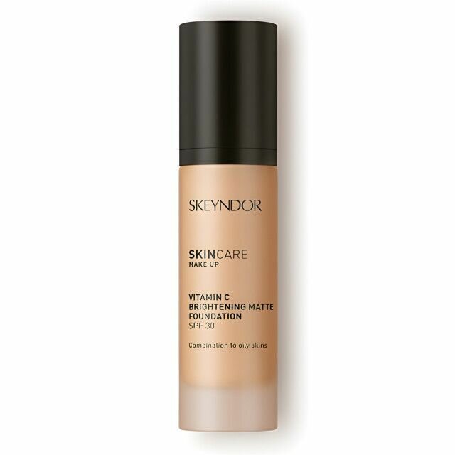 SKEYNDOR Осветляющая матирующая тональная основа MAKE-UP Vitamin C Brightening Matte Foundation SPF30, 30 мл - оттенок 01