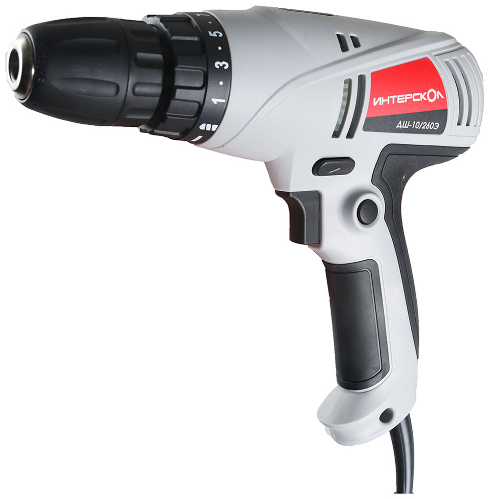 Дрель-шуруповерт Интерскол ДШ-10/260Э 210.1.1.00