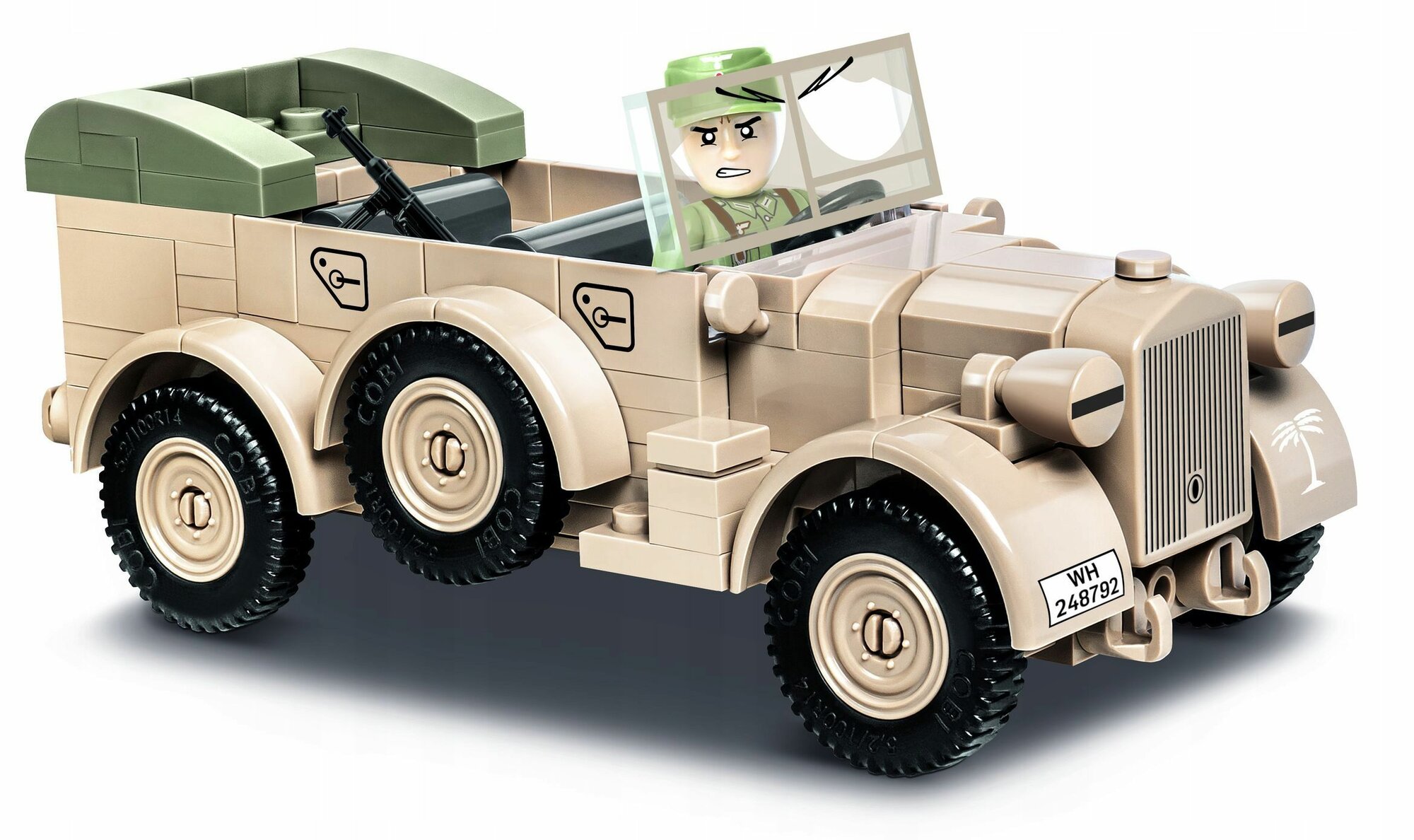 Конструктор пластиковый Cobi 1937 HORCH 901 - Немецкий автомобиль 1937г. - 178эл. - Коби 2256