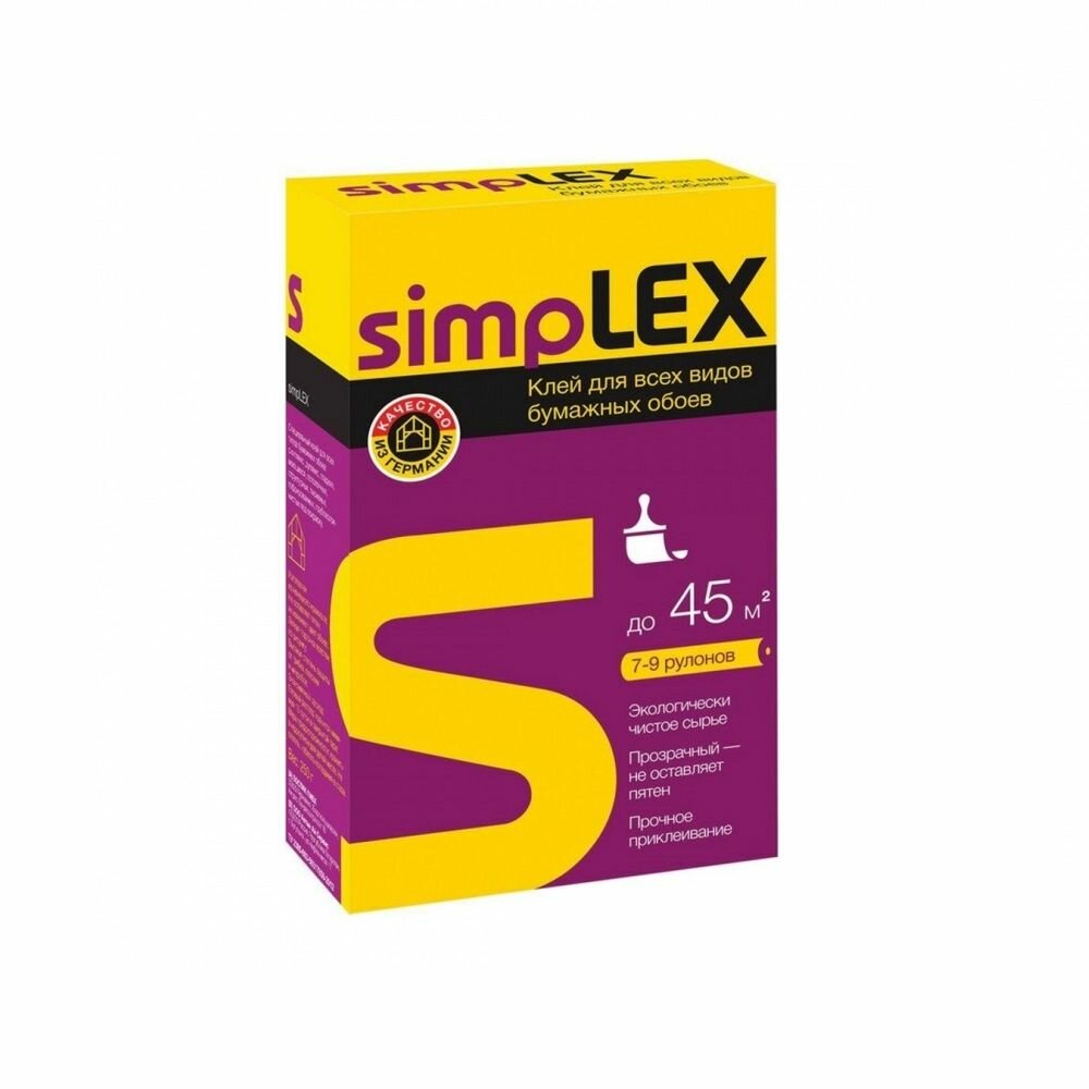 Клей для бумажных обоев Bostik Simplex (0,25кг)