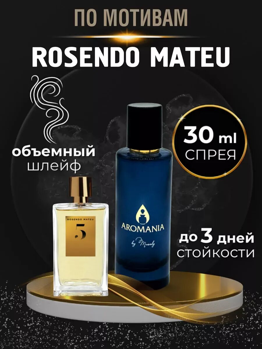 Духи по мотивам ROSENDO MATEU