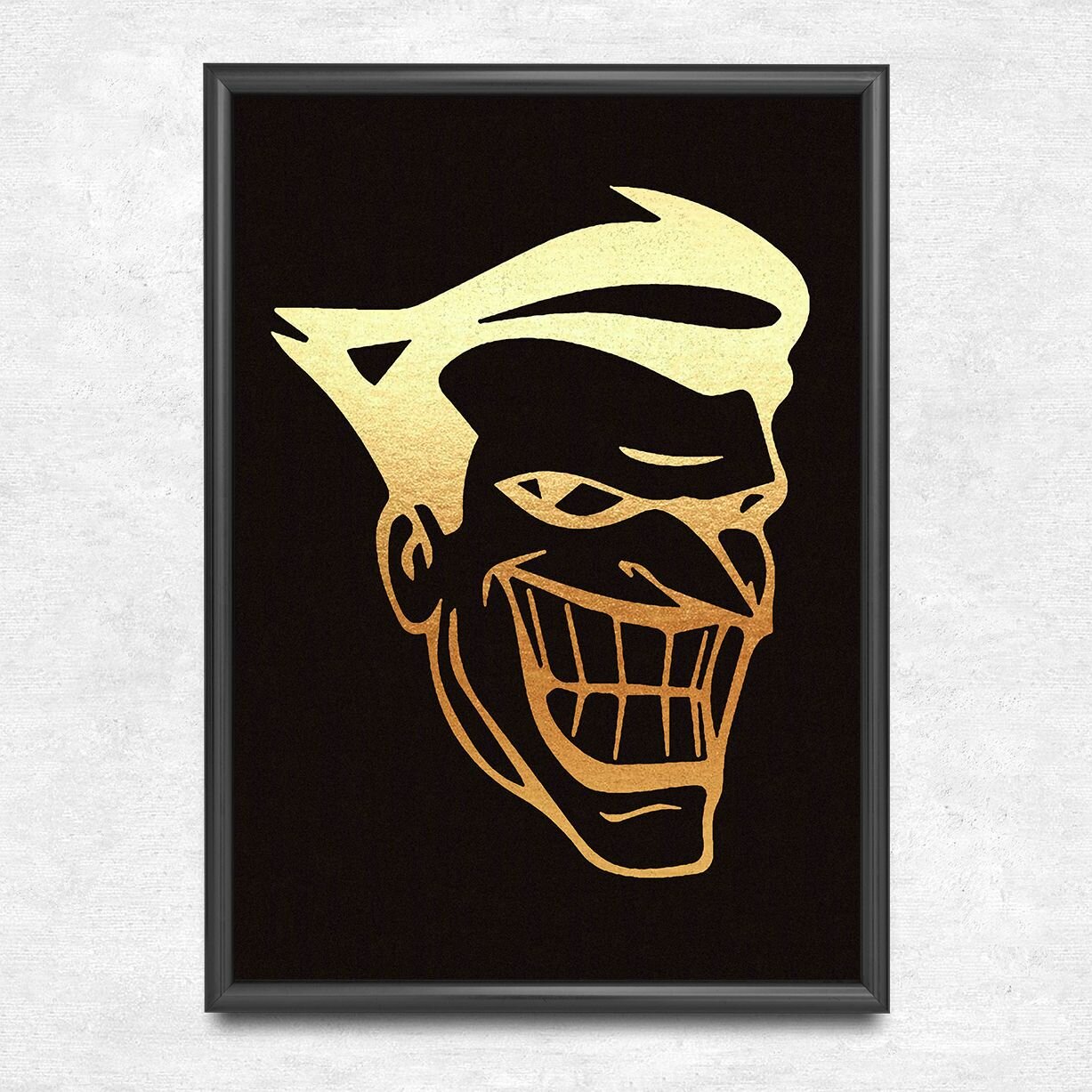 Постер Джокер / Плакат DC Comics Joker по фильму, сериалу, игре