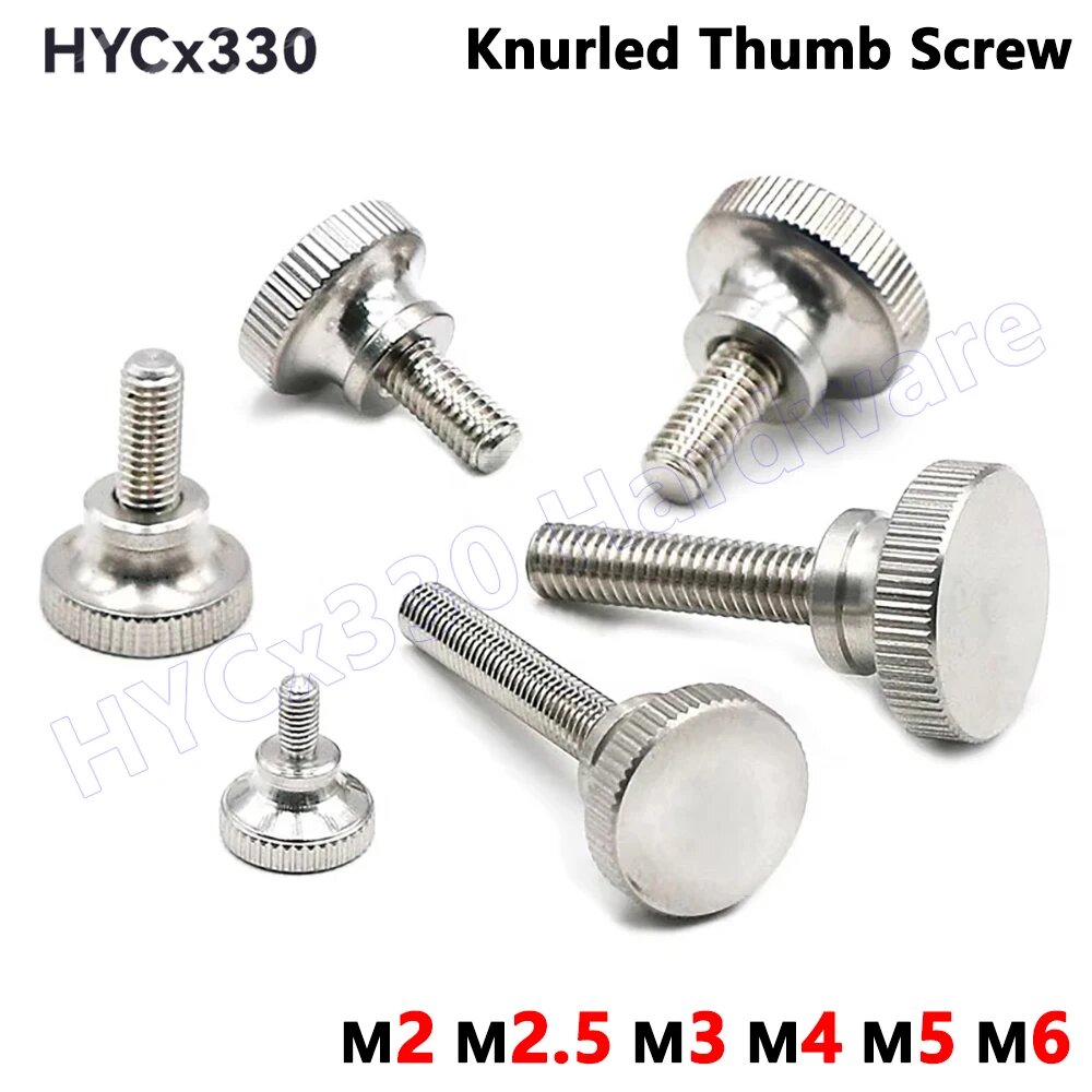 Стопорные болты из нержавеющей стали M2.5 x 0.45 x 6mm