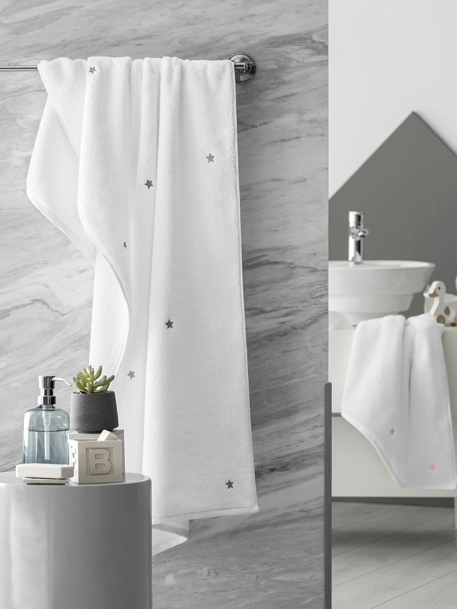 Togas Полотенце детское микрокоттон хлопок "Пикси" для лица, для рук, 50x75