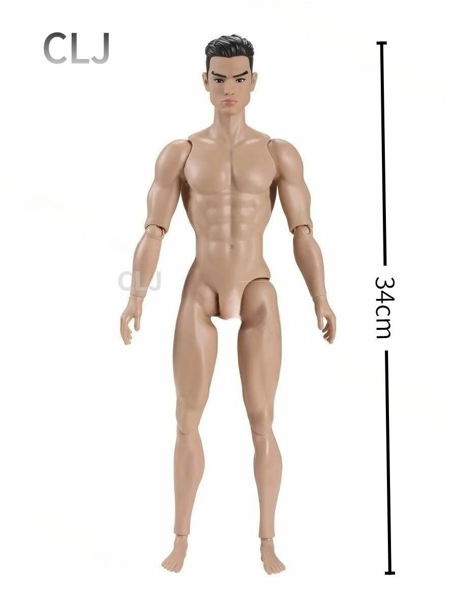 Супер articulated фигурка! Набор для сборки мускулистой фигуры мужчины с 34 суставами, 12 дюймов, детализированная поза