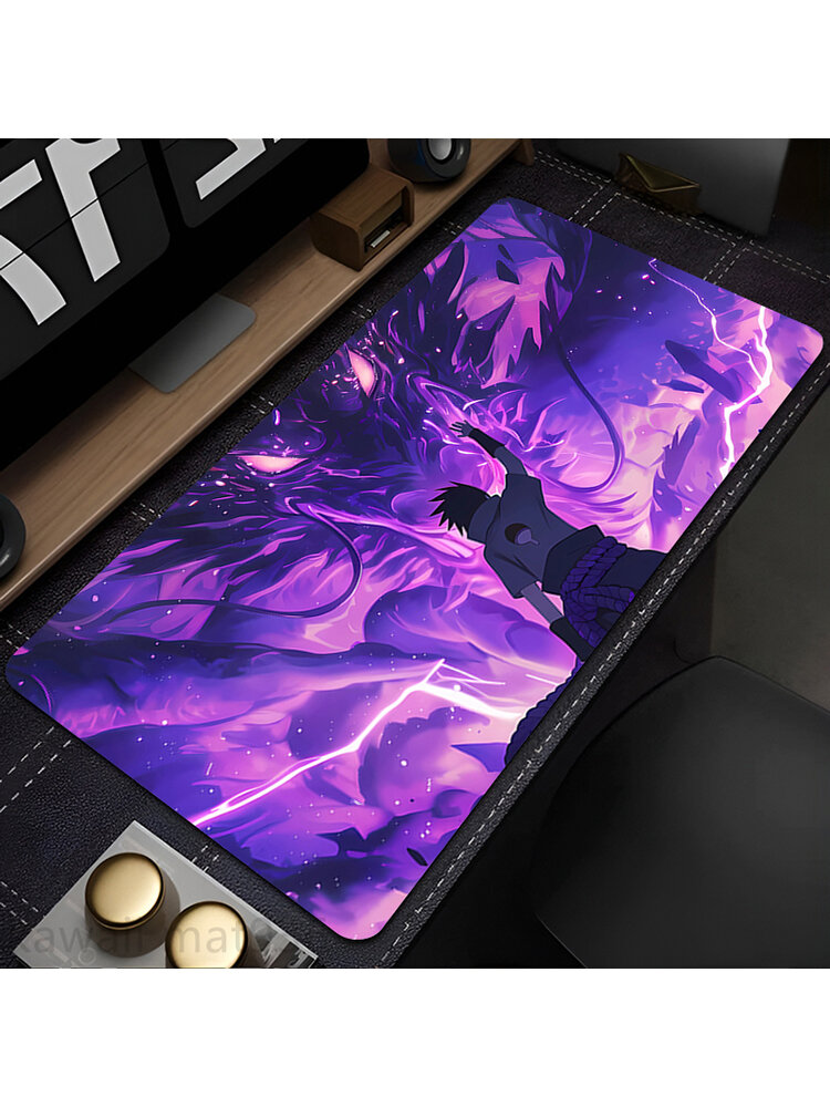 Коврик для мыши "Naruto", нескользящий, для игрового компьютера, 400 x 900 мм