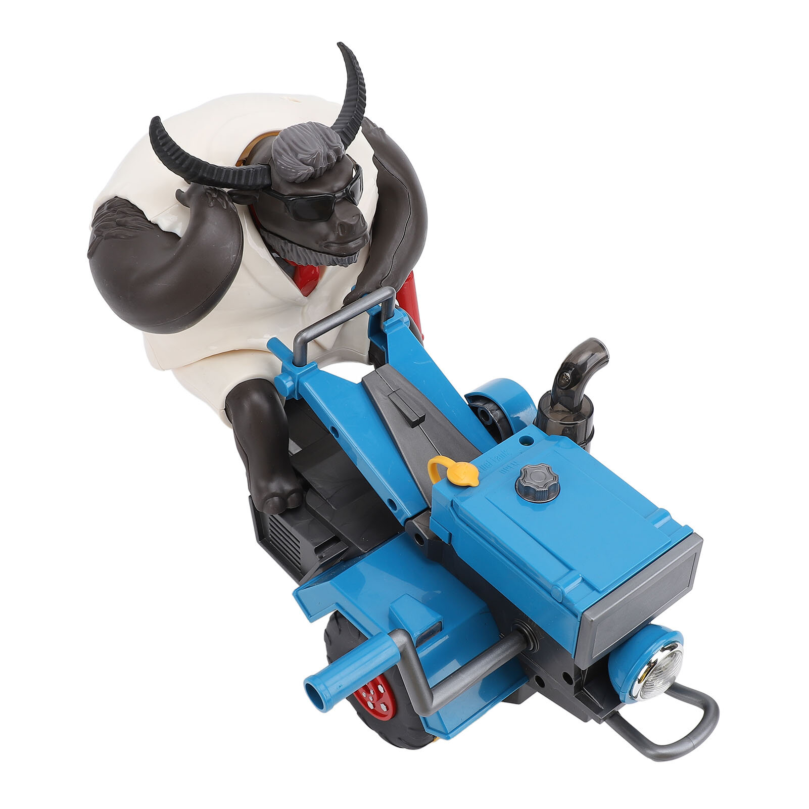 Электрический трактор игрушечный автомобиль вращающийся трактор игрушка трюк вращающийся интерактивный детский игрушечный автомобиль с музыкой и огнями для детей синий