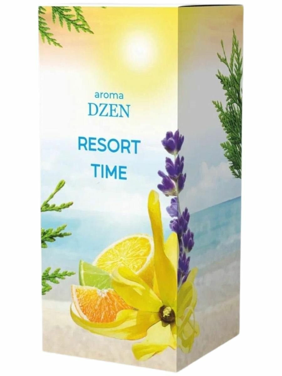 Эфирное масло бленд Курортный Роман Aroma Dzen 3 мл для ароматерапии, бани, йоги