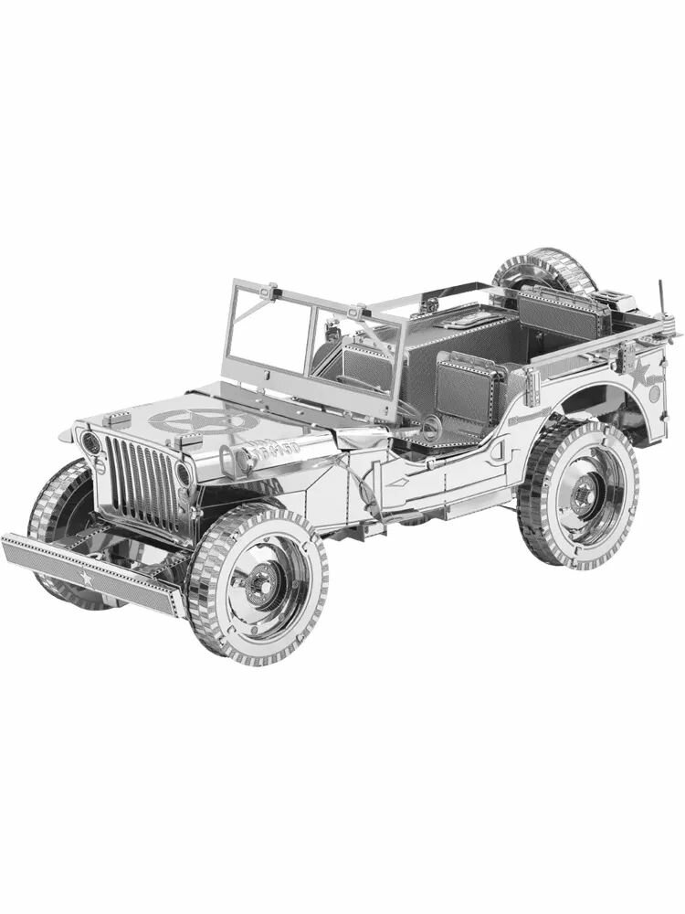 Боевая машина Уиллиса / подарок мужчине на день рождения 3D металлические головоломки DIY Взрослые игрушки