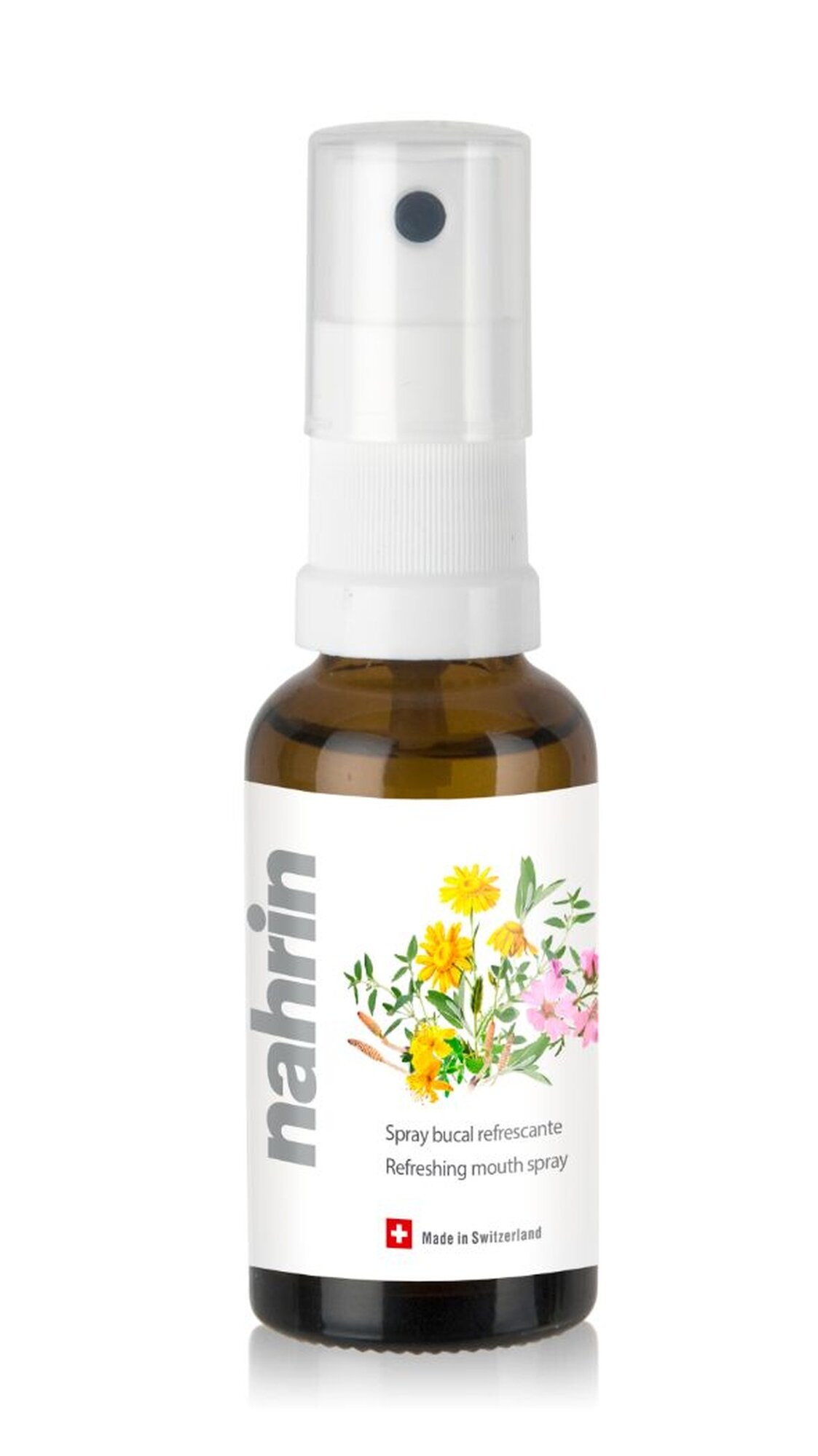 Освежающий спрей для рта Nahrin 7 Альпийских трав, 30 мл, 1 шт.