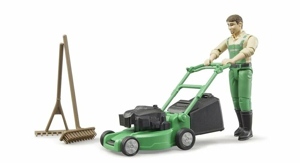 Bruder Gardener Газонокосилка И Аксессуары Br62103