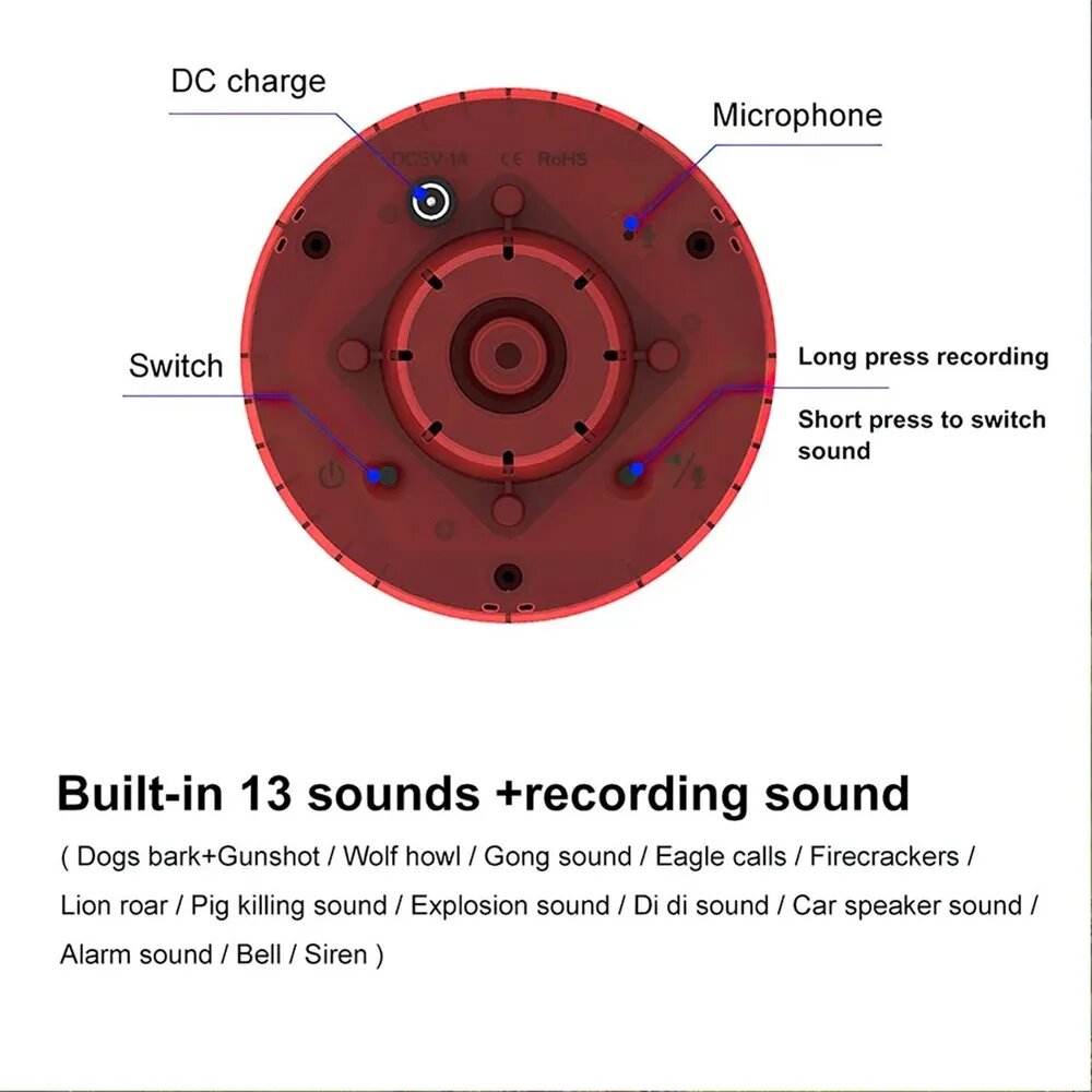 Сигнализация С Датчиком Движения На Солнечной Батарее, Инфракрасная, Желтая