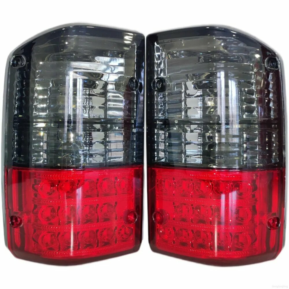 Фары автомобильные, Задний фонарь, 2 шт, арт. Диодные фонари на Nissan Patrol/Safari Y60 (1987-1997) red smoke