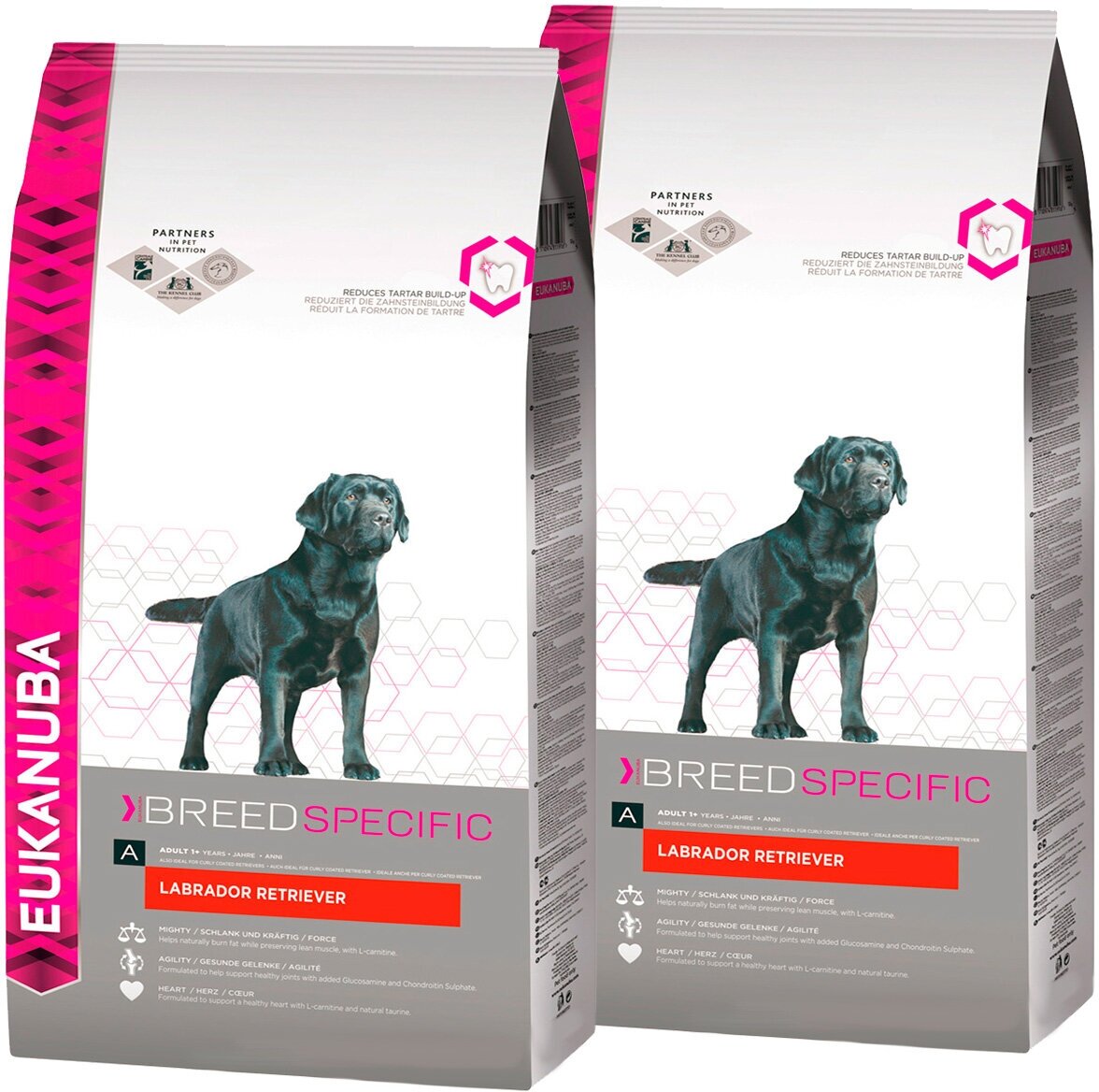 EUKANUBA LABRADOR RETRIEVER для взрослых собак лабрадор ретривер (10 + 10 кг)