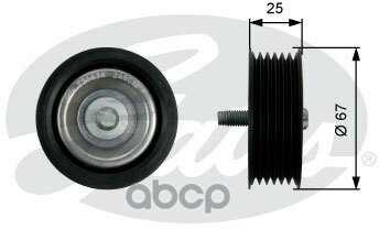 Ролик обводной Gates арт. T36434