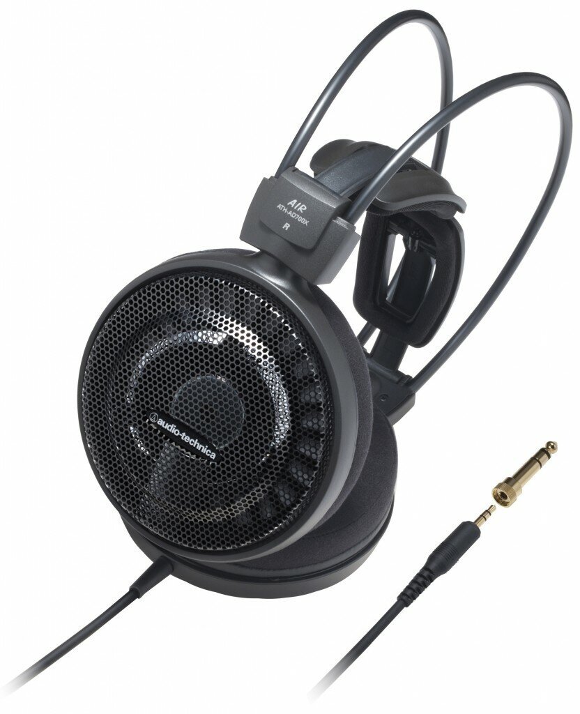 Audio-Technica ATH-AD700X, черный, проводные наушники