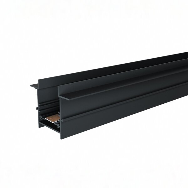 Шинопровод (трек) Arlight Трек встраиваемый MAG-TRACK-4560-FDW-3000 (BK) (ARL, IP20 Металл, 3 года)