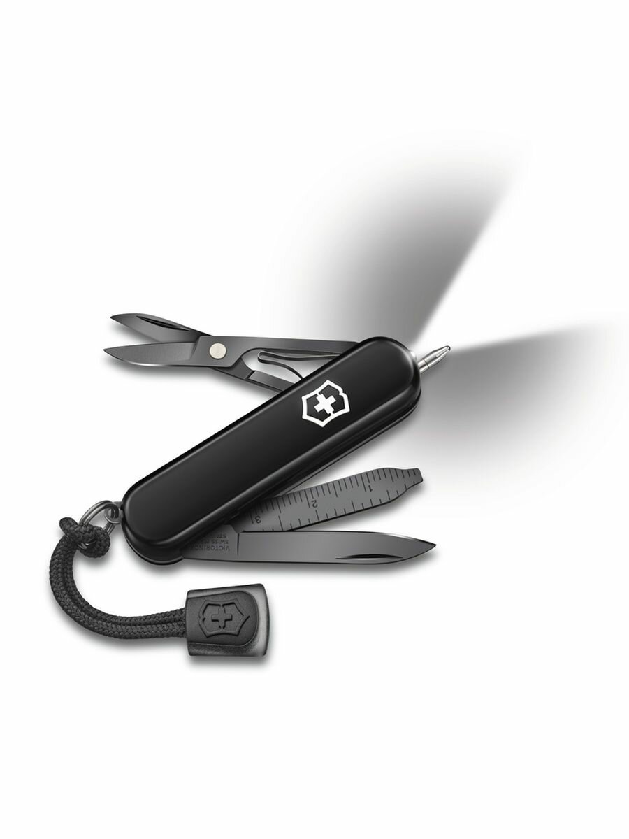 Нож-брелок Signature Lite Onyx Black (8 функций) 0.6226.31P