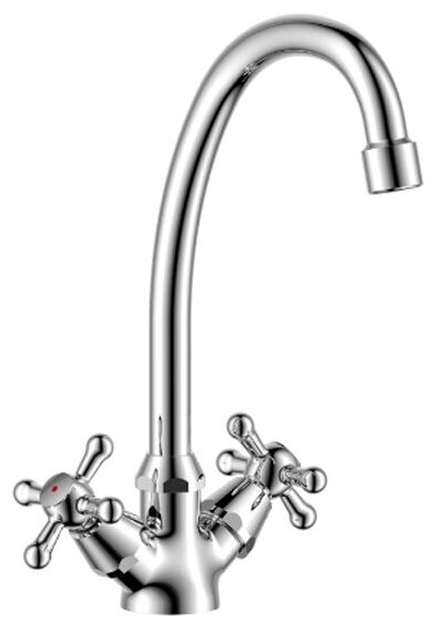 Смеситель для кухни Rossinka Silvermix Rossinka Y02-71