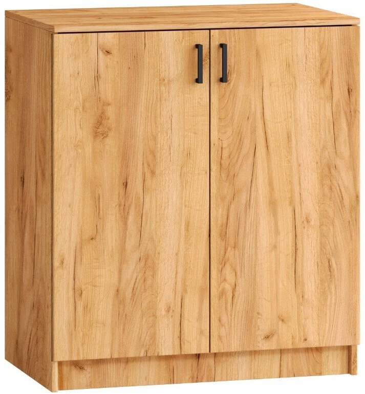 Комод для одежды Бард 13, Легкомаркет, ЛДСП, цвет дуб крафт золотой, 80х89х50, с дверьми