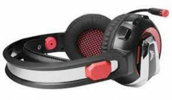 Гарнитура проводная игровая Crown CMGH-3000 черный/красный