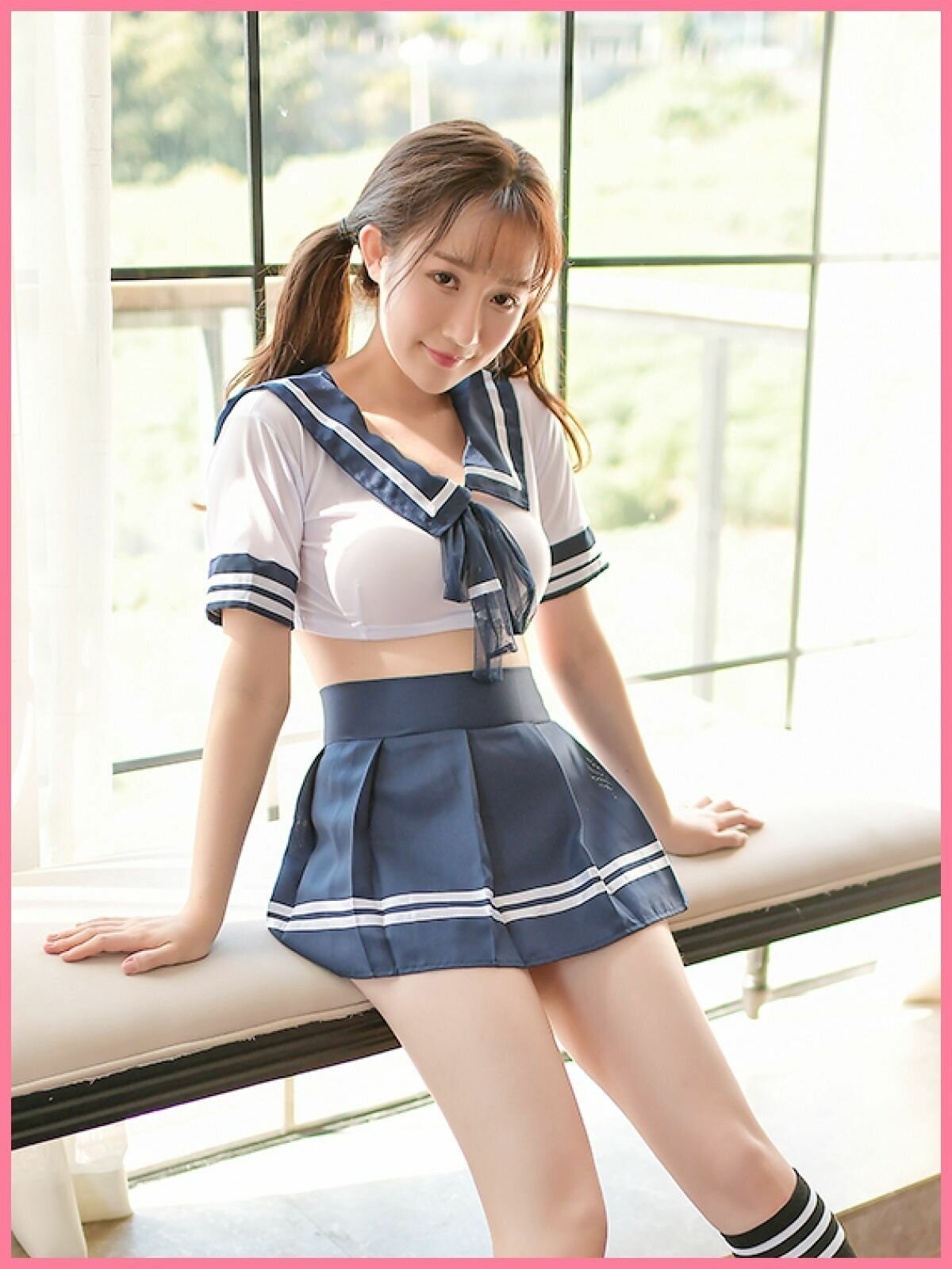 Эротический сексуальный ролевой женский костюм школьницы 18+-Новая модель 2025