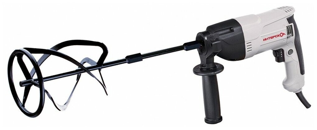 Дрель-миксер ИНТЕРСКОЛ Д-16/850ЭР, без кейса, арт. 438.1.0.00