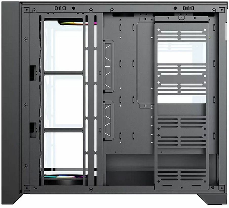 Корпус ACD Lagrange ATX, Black, FANS: 120mm ARGB: 3 Top + 1 Rear + HUB — фото 1