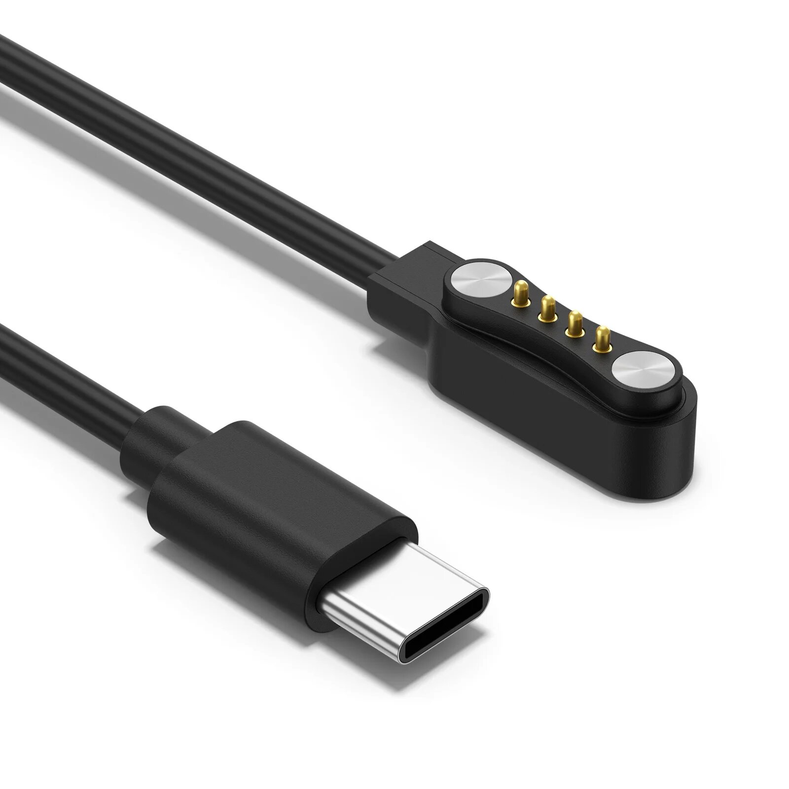 Магнитный зарядный кабель типа C для диктофона PLAUD Note AI, USB-C, черный, с функцией 100cm