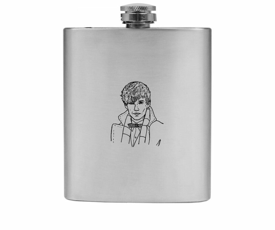 Фляжка GOODbrelok принт "Фантастические твари" - 12