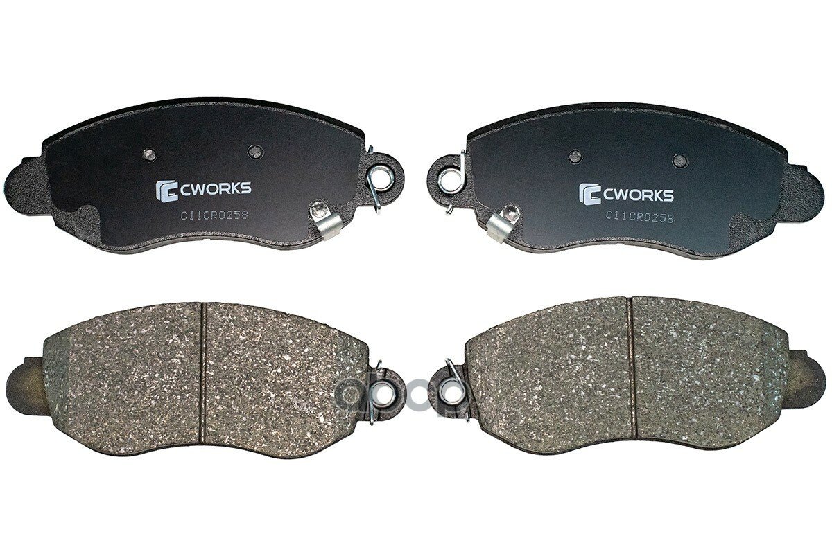 Тормозные колодки передние, Low Metallic CWORKS арт. C11CR0258