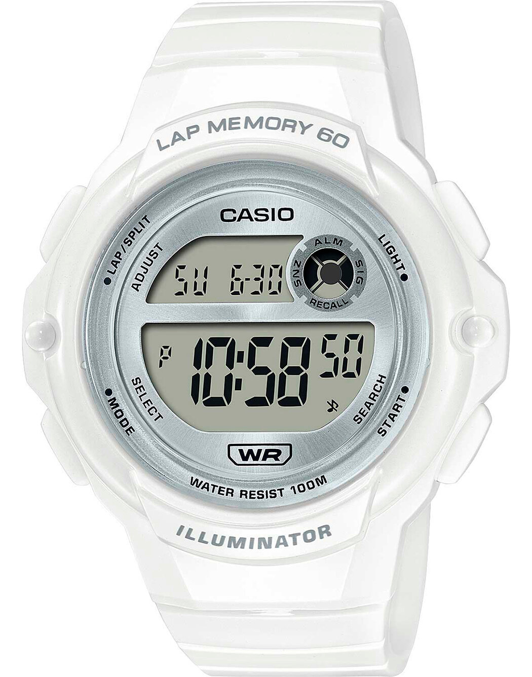 Наручные часы CASIO Collection, серый/белый — фото 1