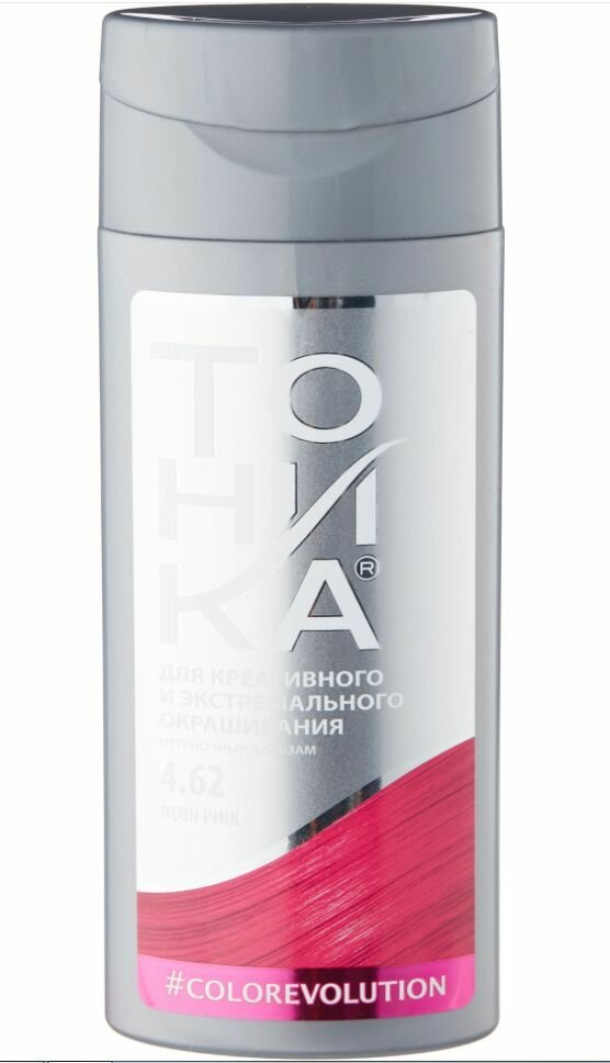 Тоника Оттеночный бальзам ColoRevolution тон 4.62 Neon Pink 150мл