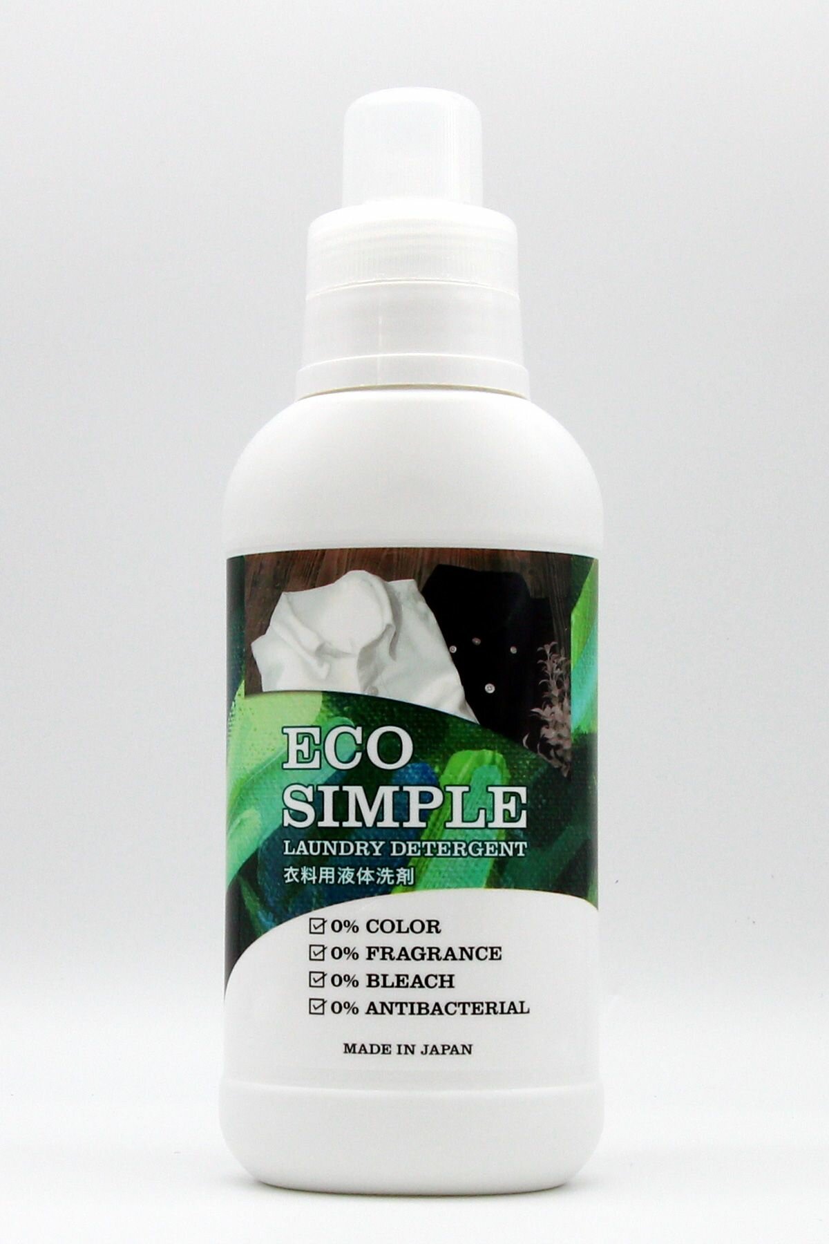 Rocket Soap Концентрированный гель "Eco simple" для стирки белья без красителей, ароматизаторов, отбеливателей 600 мл