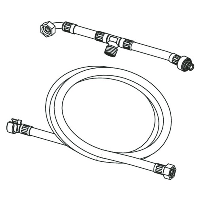 TECE Комплект шлангов для подключения сидений для унитазов с функцией биде(со склада продаем с вошлетами Toto)