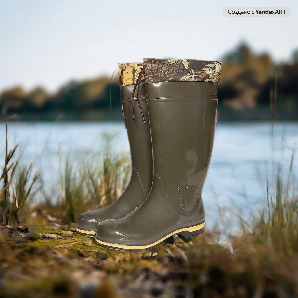 Мужские сапоги с манжетой утепленные Nordman из поливинилхлорида, размер 40