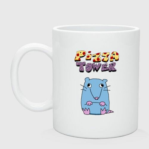Глупая Крыса из Pizza Tower Кружка