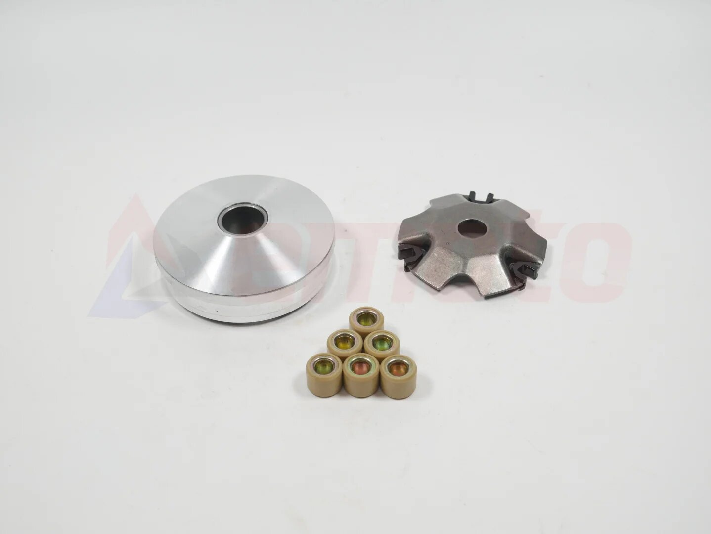 Вариатор 139QMB 50сс в сборе (ролики)