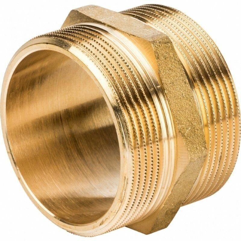 Ниппель латунный 2" нр/нр TIM