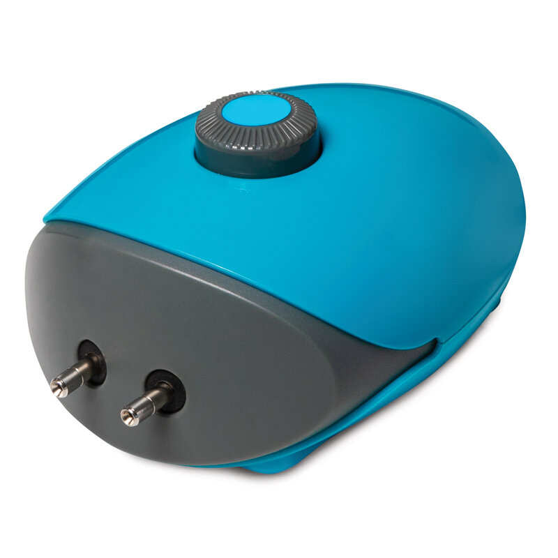 Компрессор для аквариума, 12Вт, 2*360л/ч, 17*11,5*8,5см, Laguna AQUA