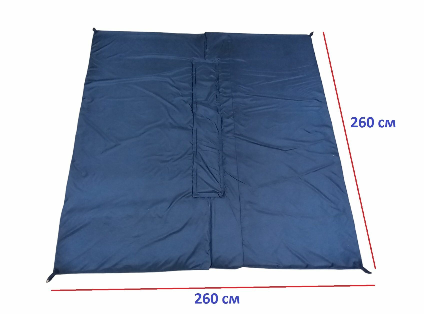 Пол в палатку Живомебель, утепленный, 260x260см, оксфорд/полиэтилен