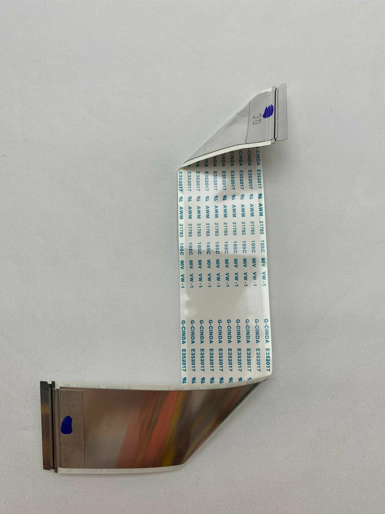 Шлейф T-Con - матрица комплект 2шт (T-Con 7ACDJ1016) , для телевизора Hyundai H-LED43BU7003