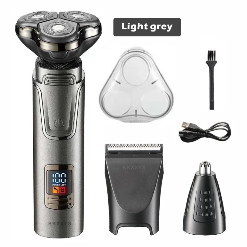 Электробритва KKXXYS 3 в 1 для мужчин GREY 1set